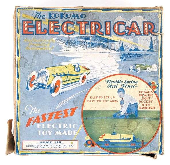 Kokomo Electricar Racer Set w/ Box - Kraft Auction Service, LLC