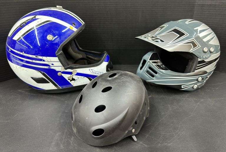 (N) TDC T-20 Helmet, Thor Full-Face Helmet & Kids Bike Helmet. - Kraft ...