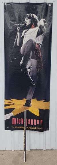 (RW) Mick Jagger Posters - Kraft Auction Service, LLC