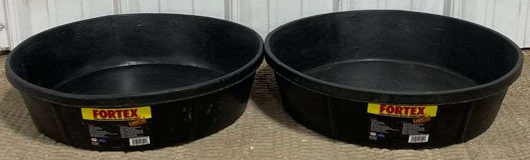 (KK) Fortex 3 Gallon Feeder Pan - Kraft Auction Service, LLC