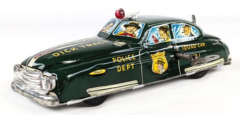 Marx Tin Windup Dick Tracy Squad Car - Kraft Auction Service, LLC