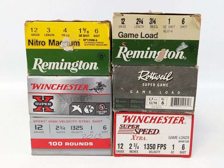 200 Rnd Various Brand 12 Ga Shotgun Shells - Kraft Auction Service, LLC