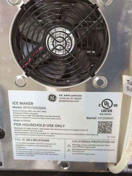 General Electric Ice Maker - Kraft Auction Service, LLC