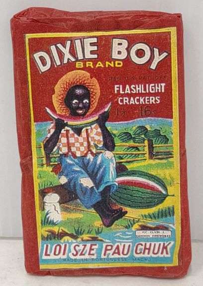 (AR) Black Americana Dixie Boy 32-Pack Firecracker Pack - Kraft Auction ...