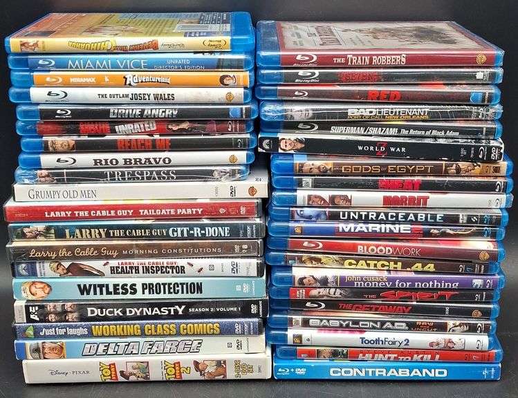 (QR) Dvds and Blu-ray DVD's, including Delta Farce, Toy Story, and More ...