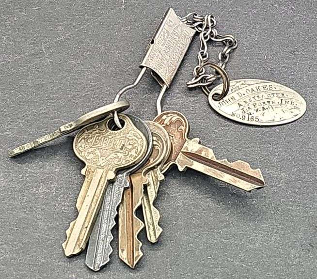 (N) Vintage Padlock Keys - Kraft Auction Service, LLC