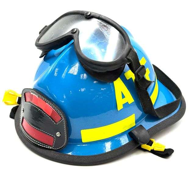 ATF National Response Team Fire Helmet with Goggles - Kraft Auction ...