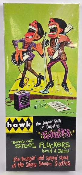 Hawk Classics Frantics Bopped Out Steel Pluckers Model Kit - Kraft ...