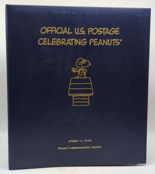 (FW) Official U.S.Postage Celebrating Peanuts album. - Kraft Auction ...