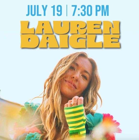 Lauren Daigle Tickets - Kraft Auction Service, LLC