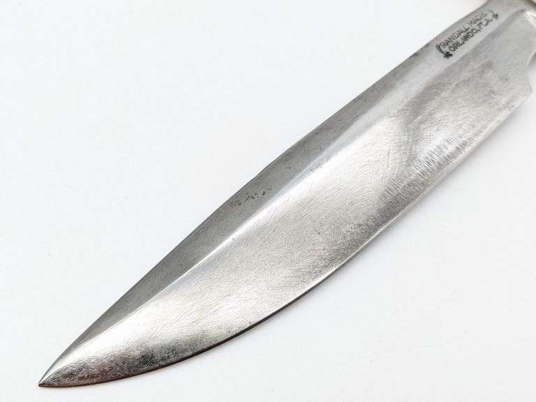 Named WWII Era Randall Model 1 6in All Purpose Fighter w/ H.H. Heiser ...