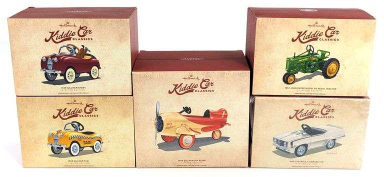 (5) Hallmark Kiddie Car Classics Limited Edition Pedal Cars - Kraft ...