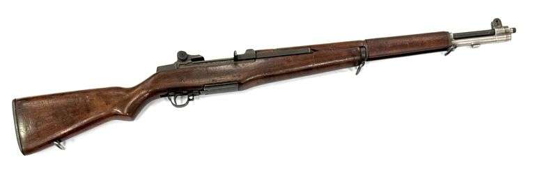 WW II US Springfield M1 Garand 30-06 Semi Auto Rifle - Kraft Auction ...