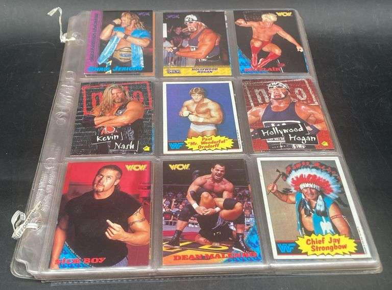 (SP) 118 Wrestling collector cards - Kraft Auction Service, LLC
