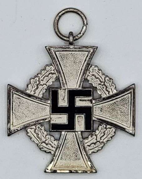 WWII German Third Reich 25 Year Faithful Service Cross - Kraft Auction ...