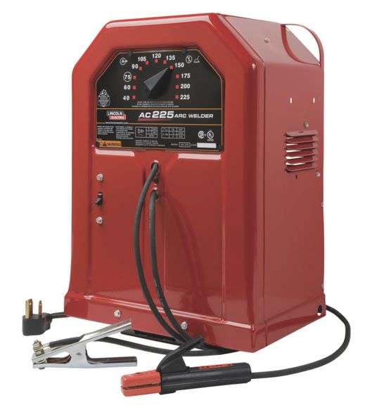 (DZ) Lincoln Electric AC225 AC Stick Welder - Kraft Auction Service, LLC