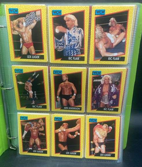 (JT) 223 WCW wrestling collector cards - Kraft Auction Service, LLC