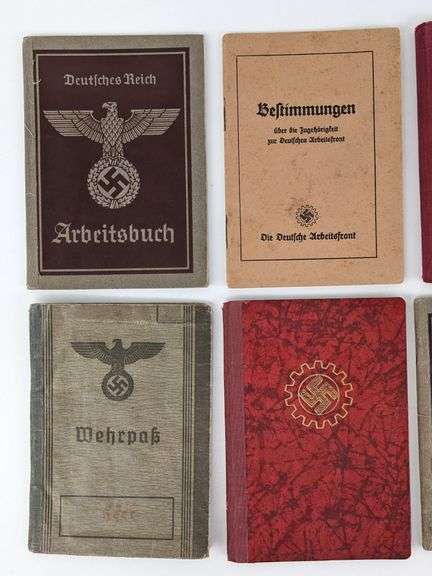 WWII German Work Force & Military Papers - Kraft Auction Service, LLC