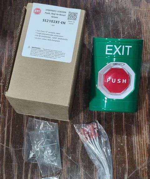 STI Stopper Station Push, Key-To-Reset Bottom - Kraft Auction Service, LLC