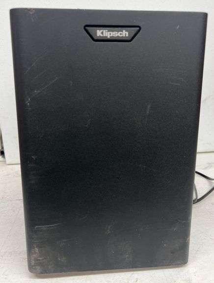 Klipsch Icon Sub 1 Home Theatre Subwoofer. - Kraft Auction Service, LLC