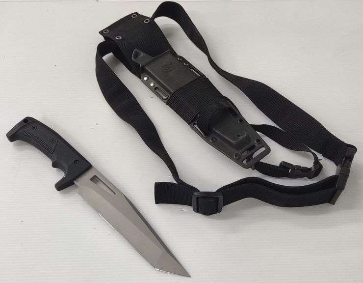 (AS) Colt Pathfinder Fixed Blade Survival Tanto Knife w/ Matching ...