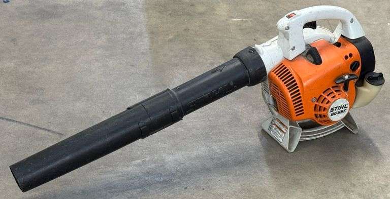 STIHL BG 56 C-E 134 mph 412 CFM Gas Handheld Leaf Blower - Kraft Auction Service, LLC