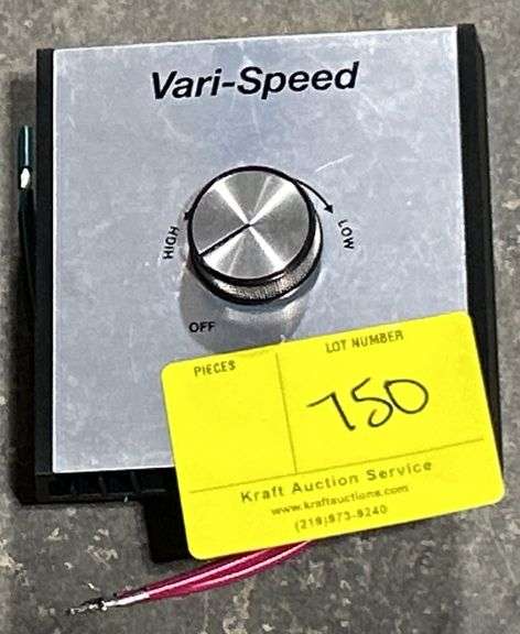Solid State Motor Speed Control - Kraft Auction Service, LLC