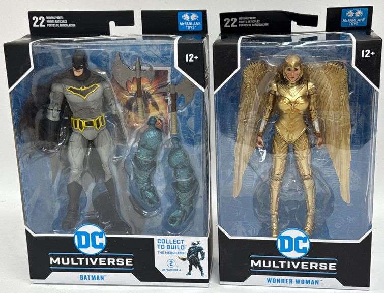 McFarlane DC Multiverse Action Figures In Boxes - Kraft Auction Service ...