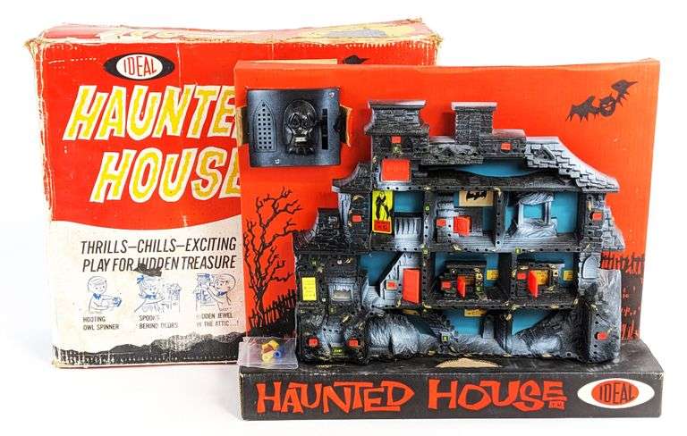 Ideal Haunted House Game w/ Box - Kraft Auction Service, LLC