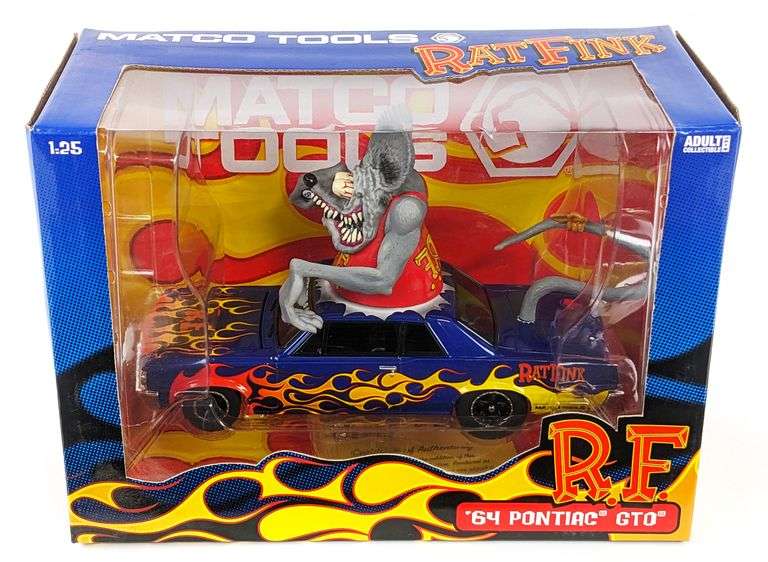 Ertl Matco Tools Ed Roth Rat Fink 1964 Pontiac GTO - Kraft Auction Service, LLC