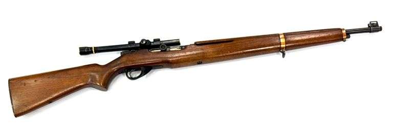 Springfield Model 87 M .22 Caliber Semi-Auto Rifle with Scope - Kraft ...
