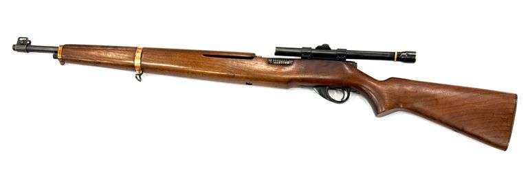Springfield Model 87 M .22 Caliber Semi-Auto Rifle with Scope - Kraft ...