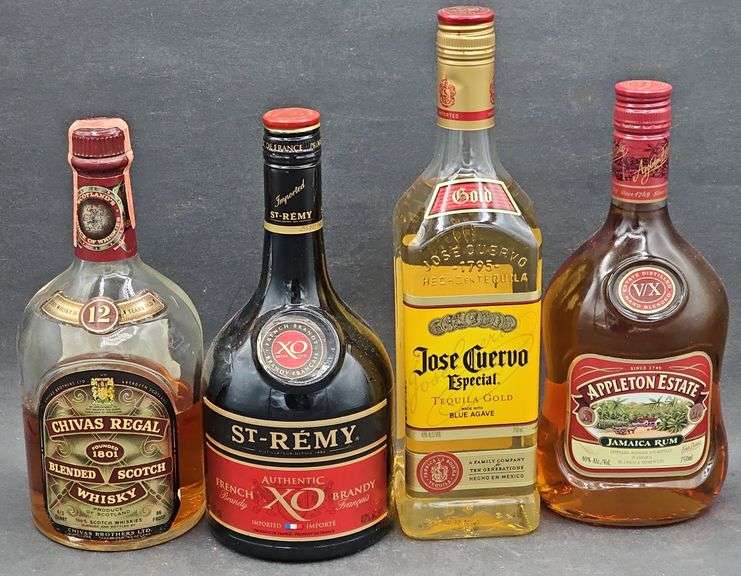 (N) Jose Cuervo Gold 750 ML, Appleton Estate Jamaica Rum 750 ML, St ...