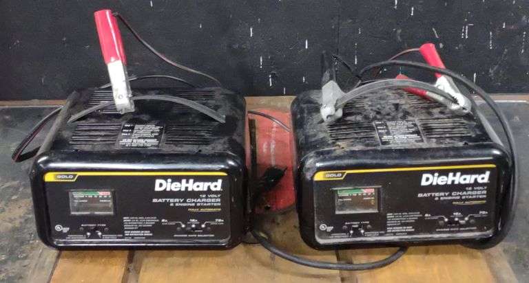Schumacher Diehard Gold Electric Battery Chargers - Kraft Auction ...