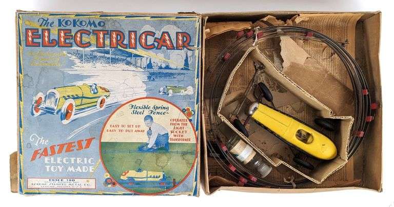 Kokomo Electricar Racer Set w/ Box - Kraft Auction Service, LLC