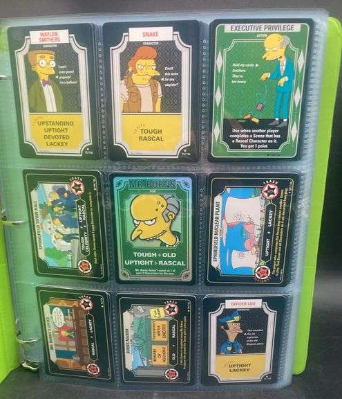 (JT) Simpsons,Gi Joe and Gunsmoke assorted collector cards - Kraft ...