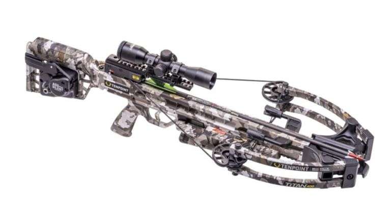 TenPoint Titan 400 ACUdraw Silent Crossbow w/ Pro-View 400 Scope ...