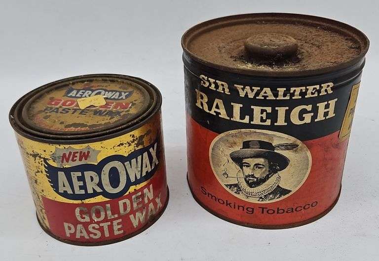 (AN) Unopened Vintage Sir Walter Raleigh Smoking Tobacco and Vintage ...