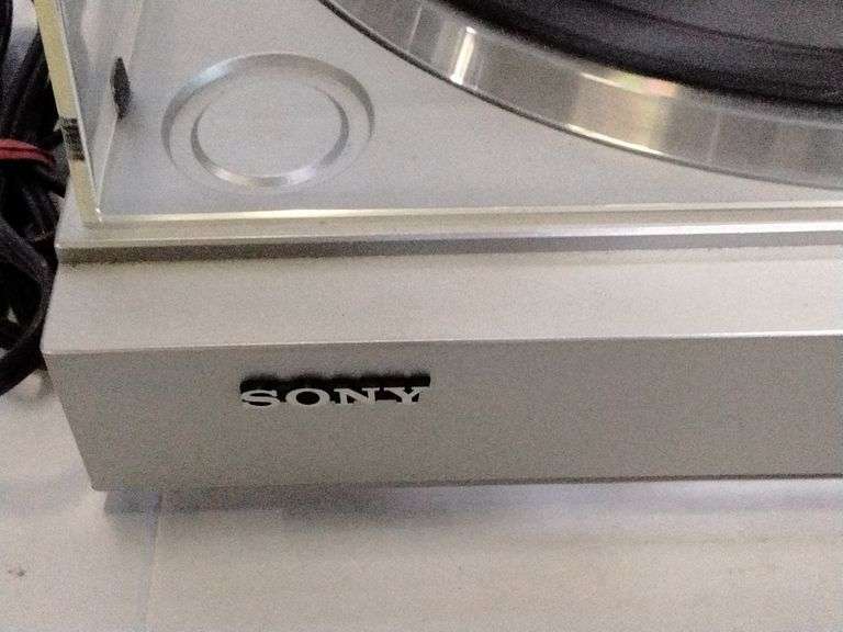 (R) Sony Record Player 17" Wide - Kraft Auction Service, LLC