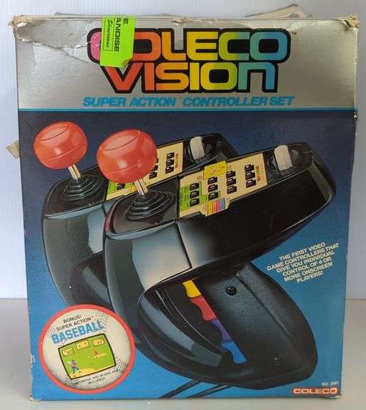 (XX) Coleco Vision Super Action Controller In Box - Kraft Auction ...