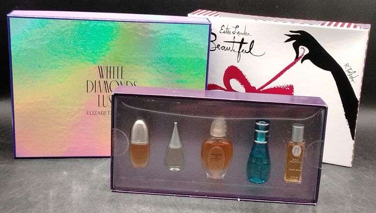 (EF) Perfume White Diamonds Lustre Elizabeth Taylor , Estee Lauder ...