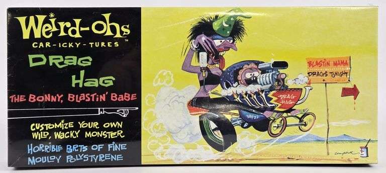 Hawk Classics Weird-Ohs Drag Hag Model Kit - Kraft Auction Service, LLC