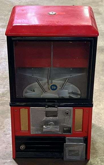 (UV) Northwestern Candy Vending Machine 20 inches tall - Kraft Auction ...