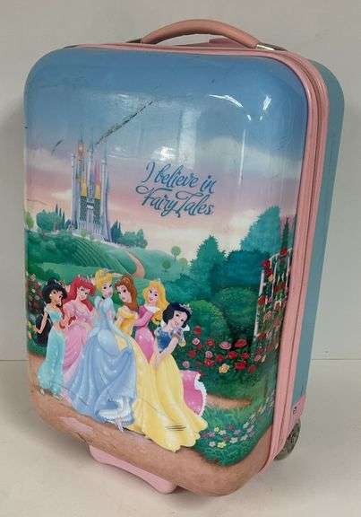 (S) Heys Disney Princess Hard Case Suitcase - Kraft Auction Service, LLC