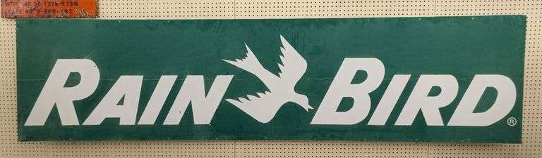 10ft Rain Bird Irrigation SST Advertising Sign - Kraft Auction Service, LLC