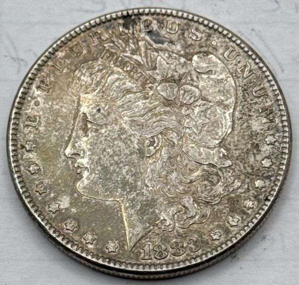 (PQ) Silver 1883 Morgan One Dollar Coin - Kraft Auction Service, LLC