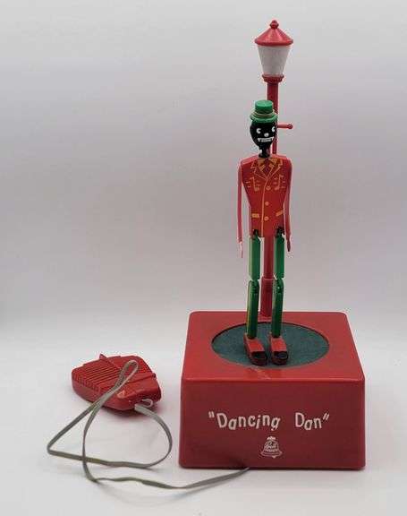 1950's Bell Products "Dancing Dan" Plastic Toy With Box - Kraft Auction ...