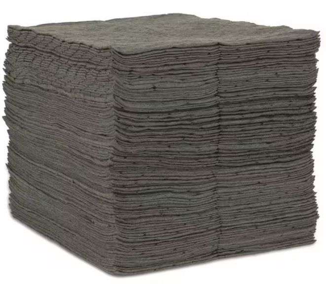 Absorbent Pad, Universal, MW, Box, 100 pcs. - Kraft Auction Service, LLC