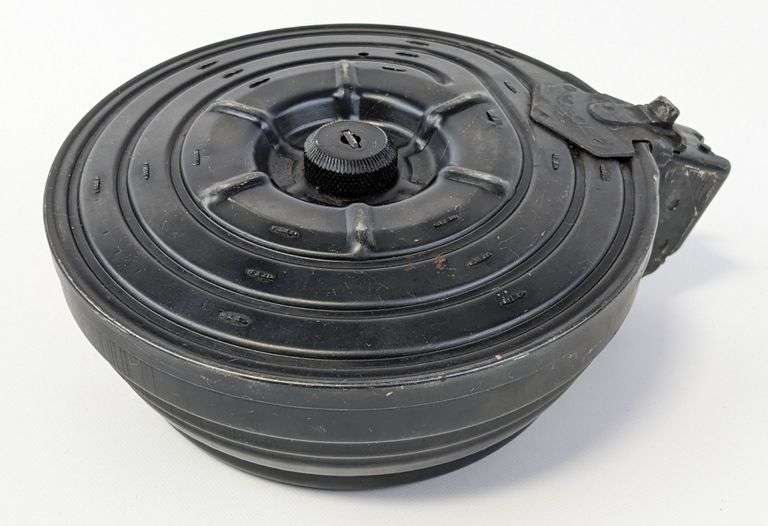 Russian AK-47 7.62 x 39mm 75 Round Drum Magazine - Kraft Auction ...