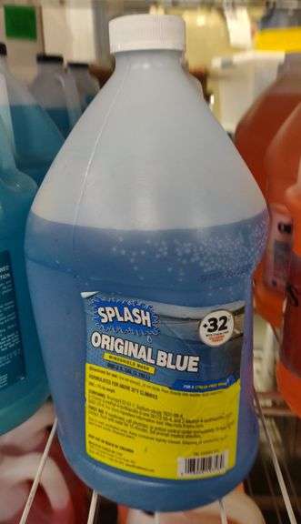 Splash Original Blue Windshield Wash - Kraft Auction Service, LLC